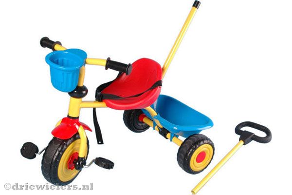 Funtrike Driewieler met duwstang | Driewielers.nl