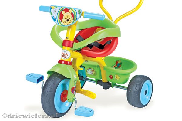 Smoby Be Fun Comfort Winnie de Pooh | Driewielers.nl